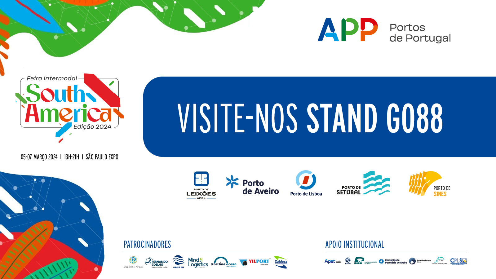 Porto de Leixões marca presença na Feira Intermodal South America 2024